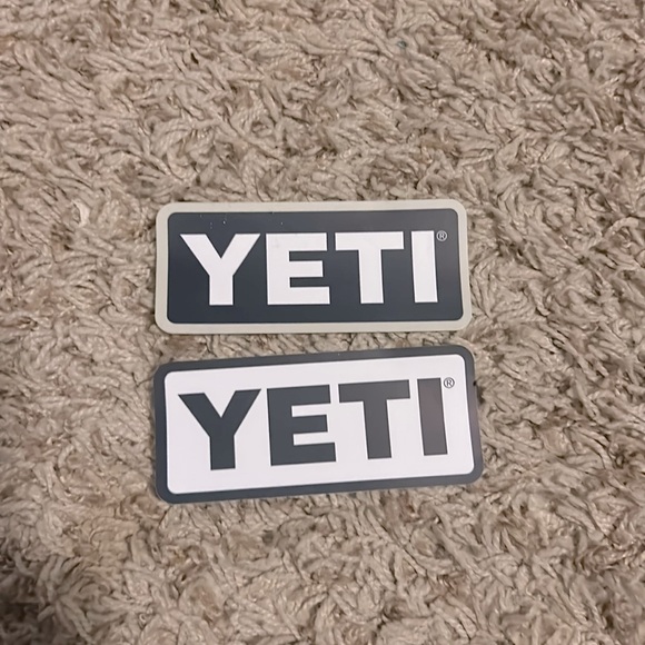 Yeti | Other | Yeti Stickers Bundle Of 2 | Poshmark
